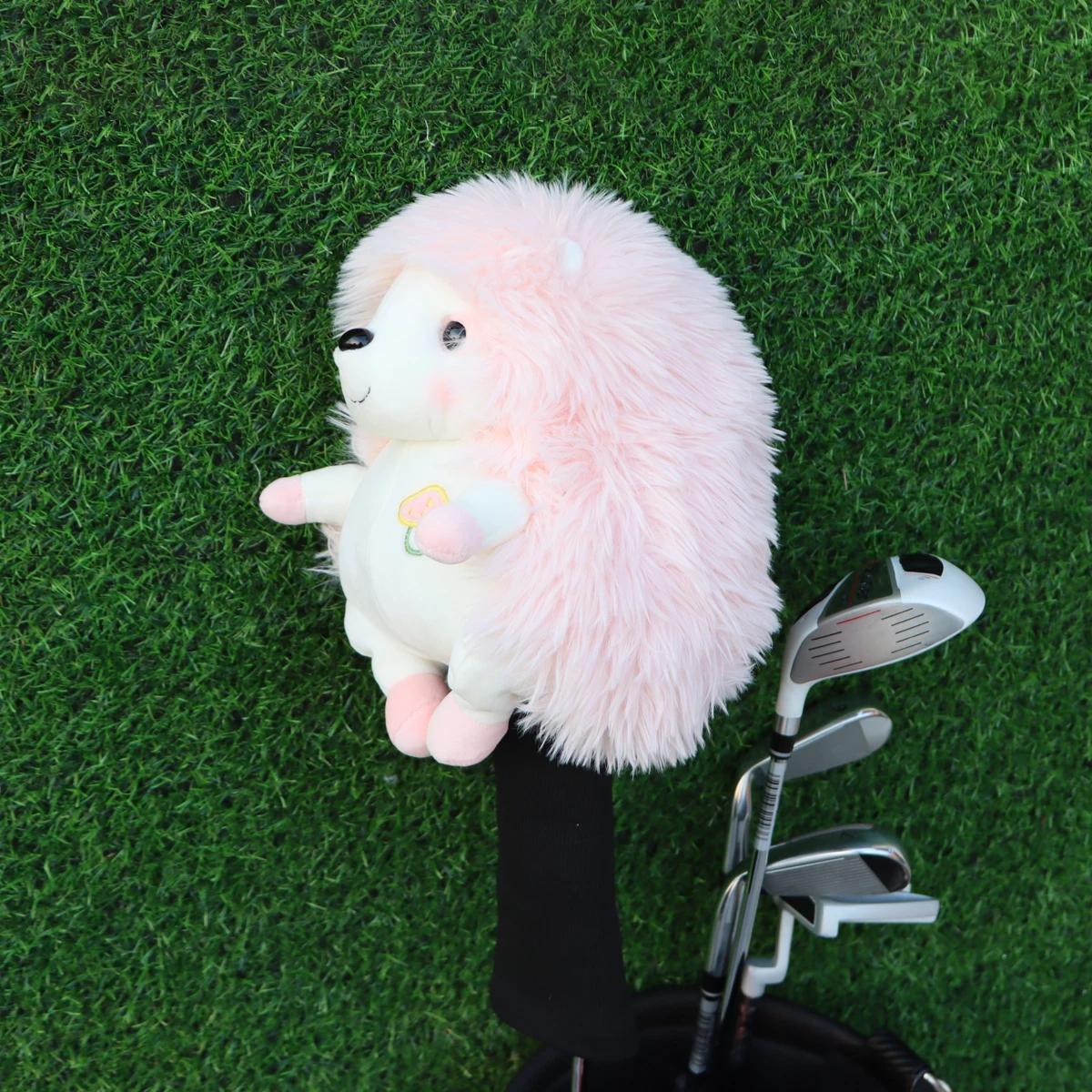Plush-Hedgehog-Golf-Wood-Covers-Plush-Driver-Animal-Golf-Headcovers ...