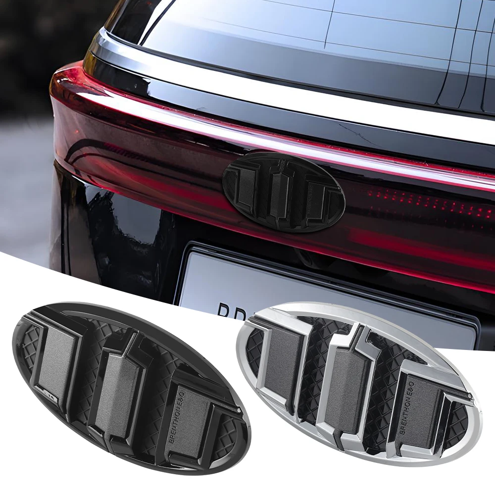 ABS 3D Brenthon Logo Car Front Emblem Rear Trunk Steering Wheel Emblem ...