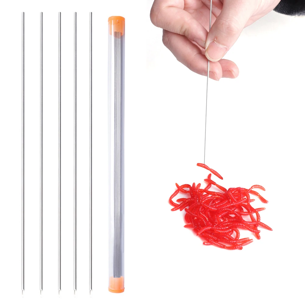 5Pcs-Earthworm-Hooking-Needle-Worm-Baiting-Needle-Easy-To-Use-Worm ...