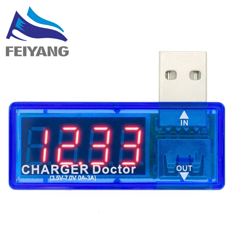 1PCS Digital Display Hot Mini USB Power Current Voltage Meter Tester ...