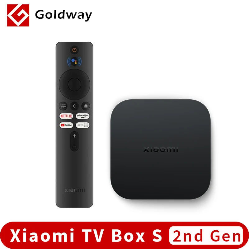 Original Global Xiaomi Mi TV Box S 2nd Gen 4K Android TV Ultra HD 2G 8G ...