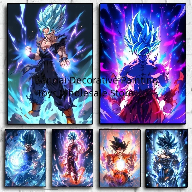 Anime-Dragon-Ball-Canvas-Poster-Print-Picture-Goku-Vegeta-Mural-Wall ...