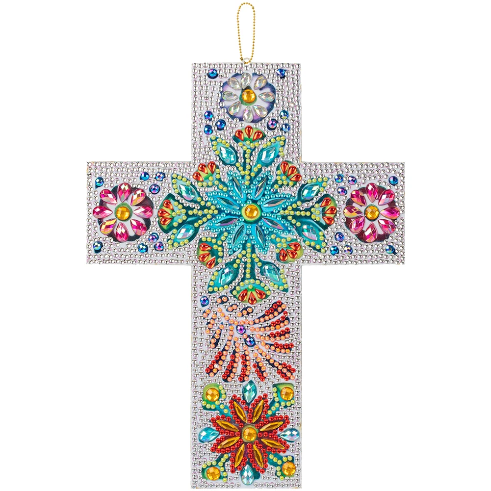 Colorful Cross Painting
