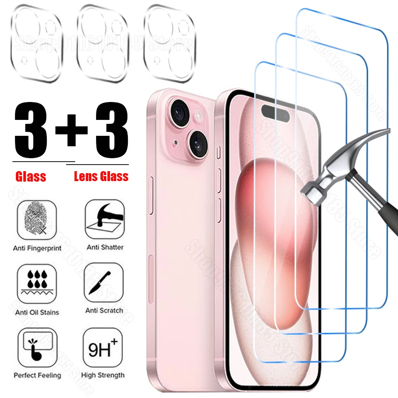 6in1-Tempered-Glass-for-iPhone-15-14-13-12-11-Pro-Max-Plus-Mini-Camera ...