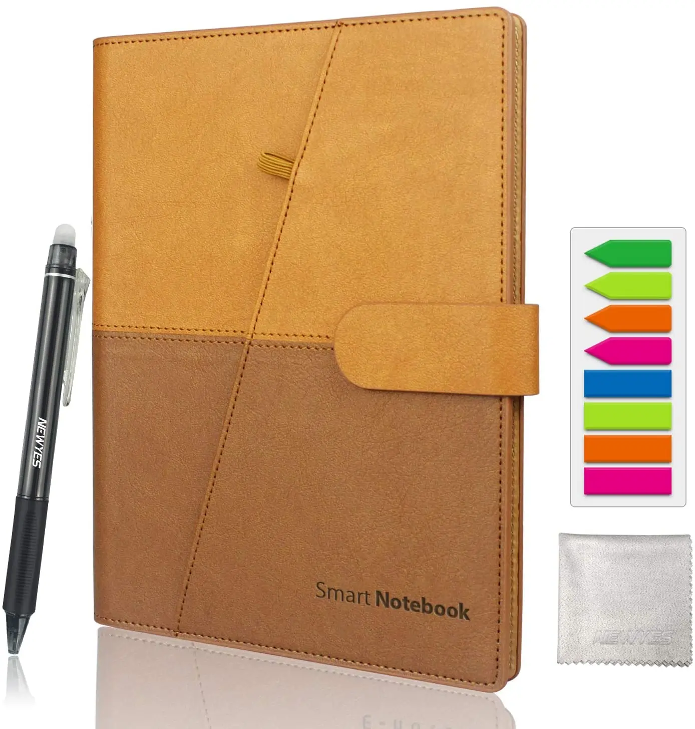 Dropshipping-Smart-Erasable-Notebook-Leather-Paper-Reusable-Wirebound ...