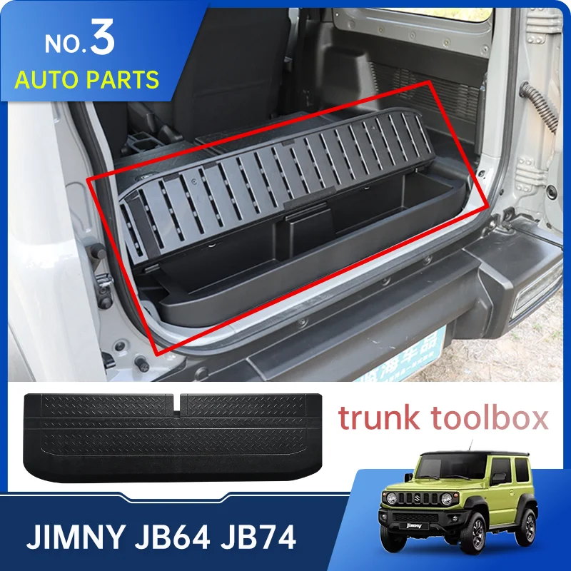 Caja-de-almacenamiento-de-maletero-para-Suzuki-Jimny-JB64-Sierra-JB74W-2019-2020-caja-de ...