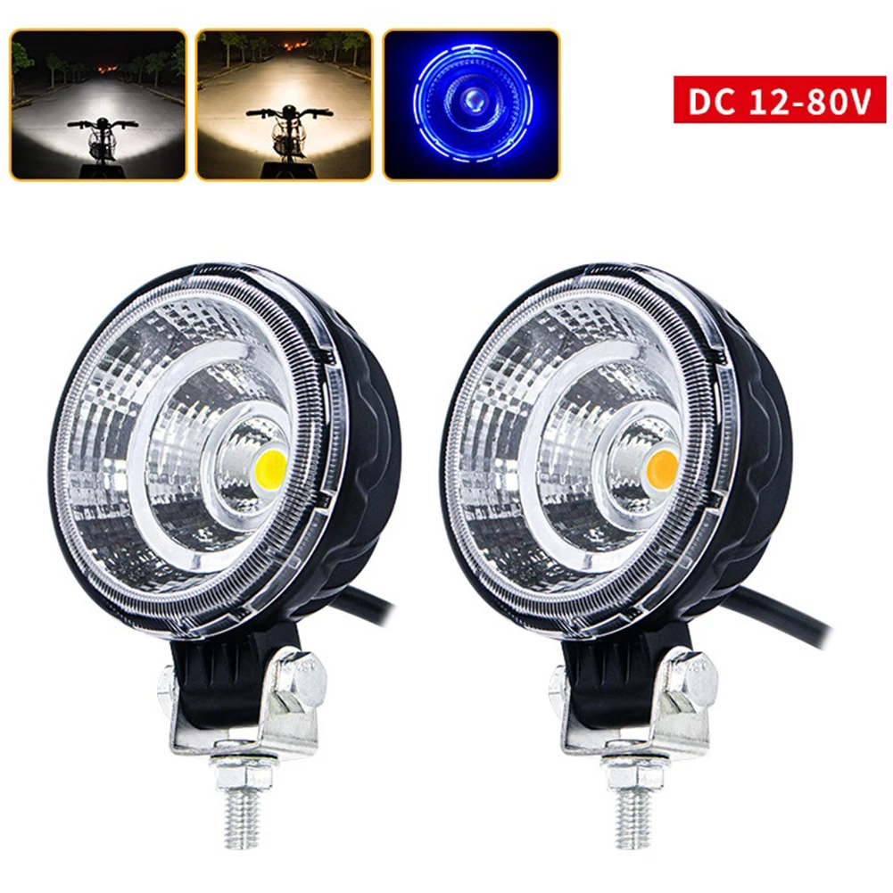 1PCS Round 3 Inch LED Work Light Bar Multifunctional High Power ...