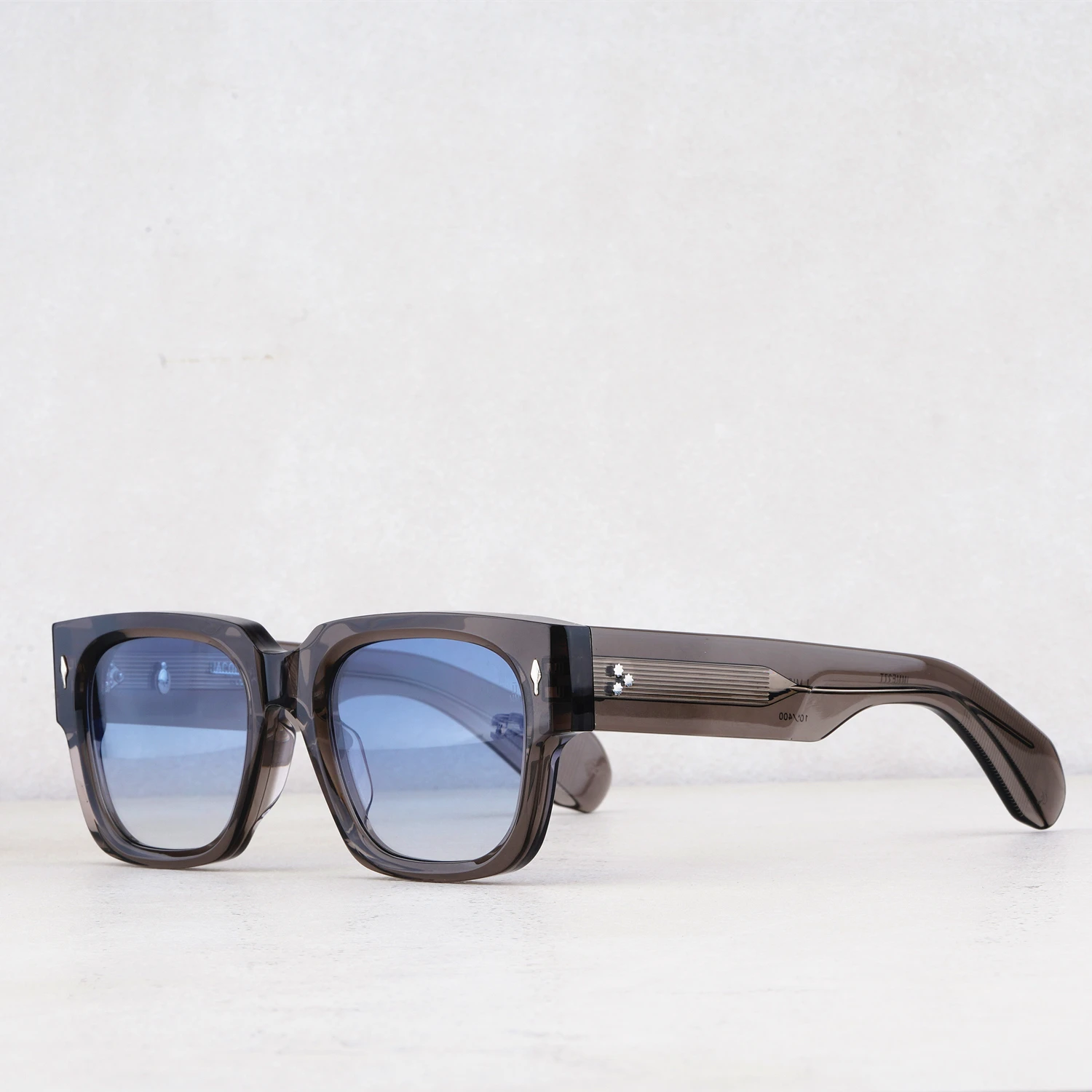 Luxury Fashion Vintage Jacques Sunglasses JMM ENZO Thick Acetate Frame ...