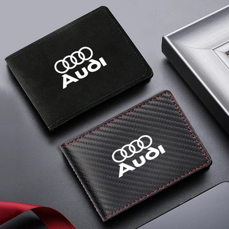 Car-Driver-License-Wallet-ID-Credit-Card-Holder-For-Audi-A1-A2-A3-A4-A5 ...