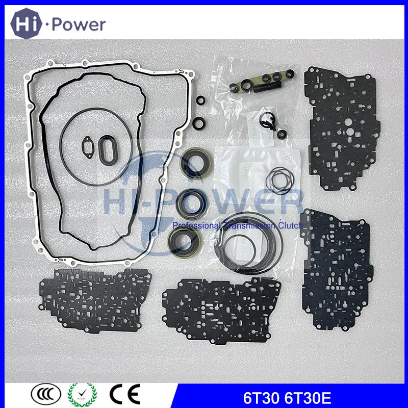 6T30E 6T30 Auto Transmission Clutch Overhaul Gasket Kit For GM Buick ...