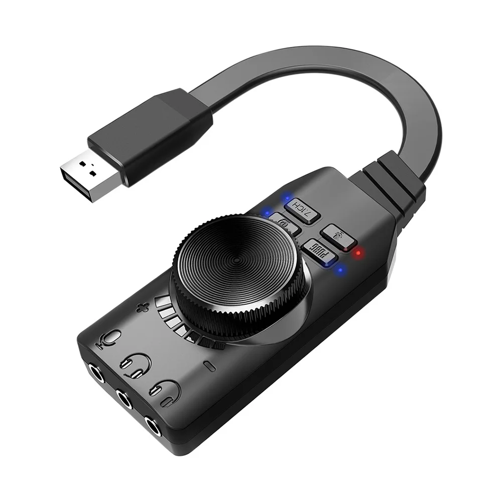 ZLRMHY-GS3-External-Sound-Card-USB-Splitter-Supports-3-5mm-Jack-USB ...