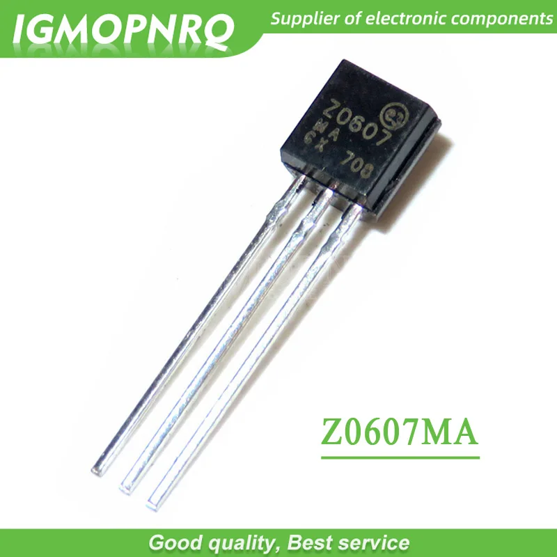 100pcs Z0607MA Z0607 TO-92 Triacs 0.8 Amp 600 Volt new original ...