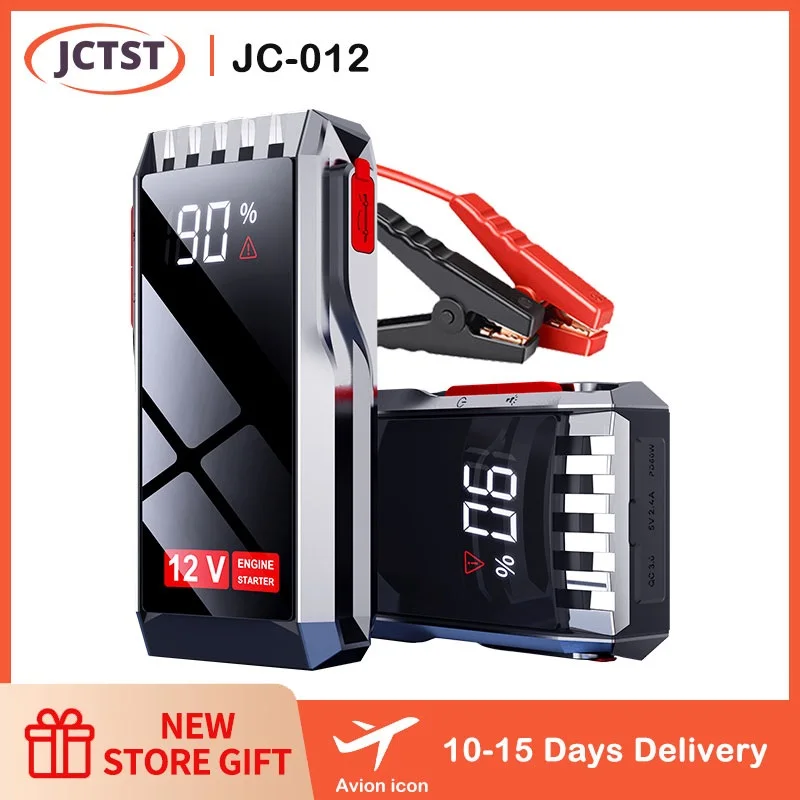Jctst 5500a Super Capacity Car Jump Starter 26800mah Portable ...