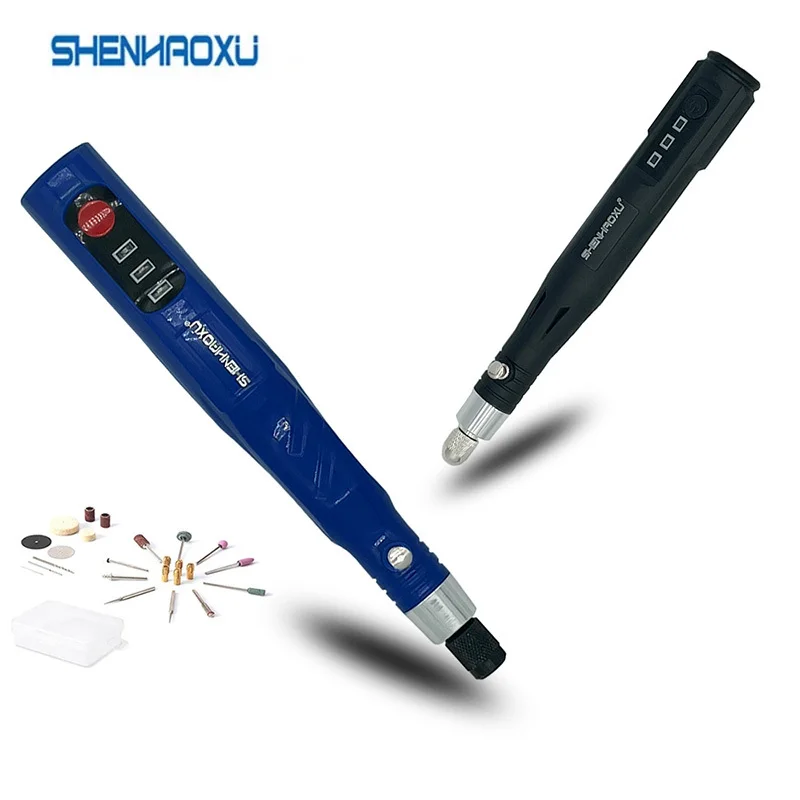 Mini Taladro Inalámbrico, pluma de tallado eléctrica, velocidad ...