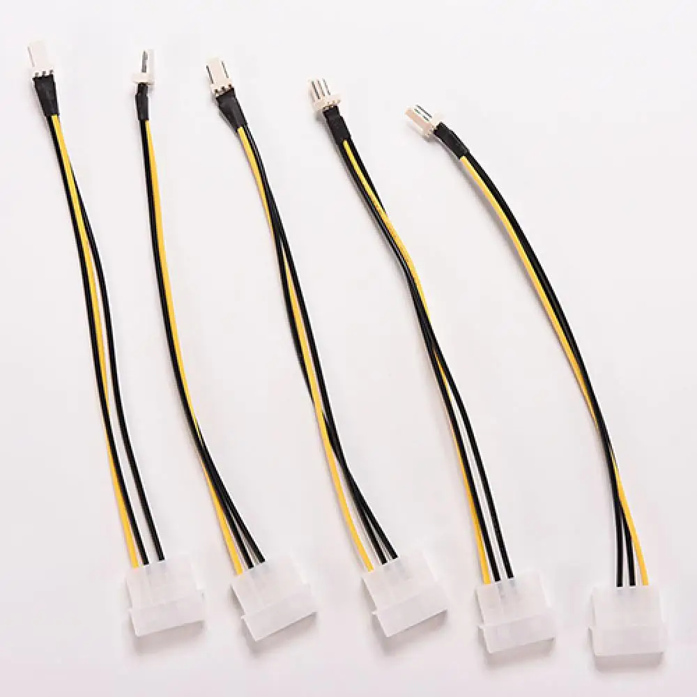 20cm-Adapter-5-Pcs-4-Pin-Molex-IDE-to-3-Pin-CPU-Case-Fan-Power ...