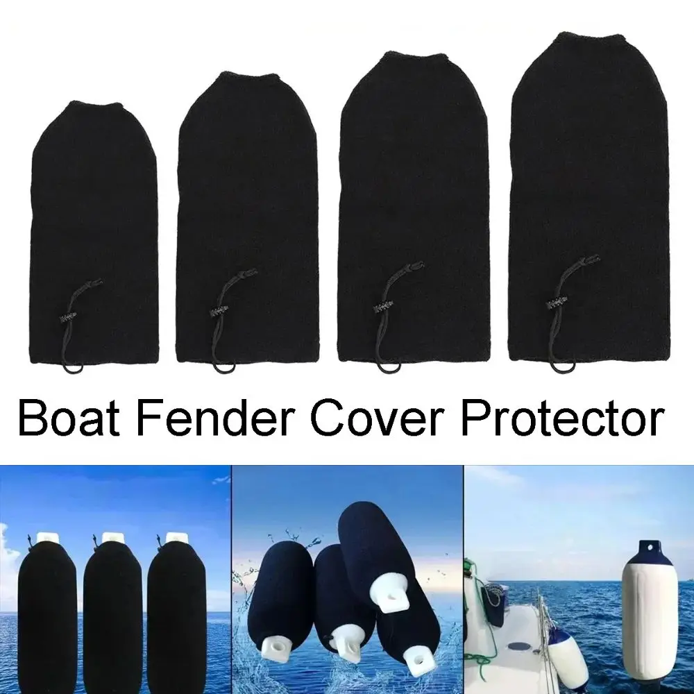 Elastic Boat Fender Cover Acrylic Fibers Protection Marine Yacht Bumper ...