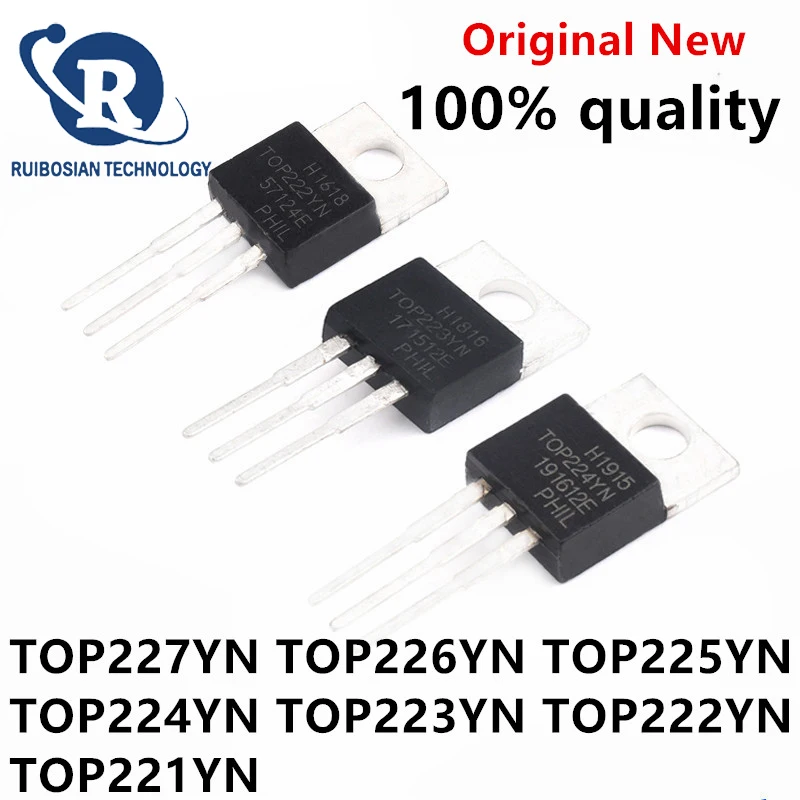 5pcs-TOP227YN-TO220-TOP227Y-TO-220-TOP227-TOP226YN-TOP226-TOP225YN ...