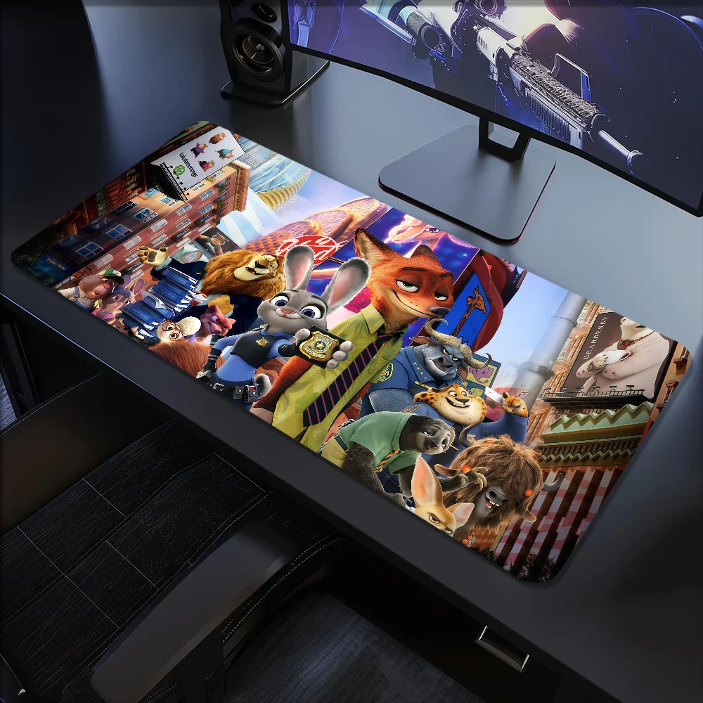 Mouse Movie Dis Pad 2 MousePad Funny Z-Zootopia Non-slip Lockedge ...