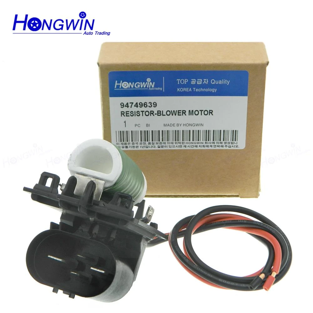 정품 번호: 94749639 라디에이터 팬 송풍기 모터 저항 Chevrolet Cruze 1.8L Opel Astra ...