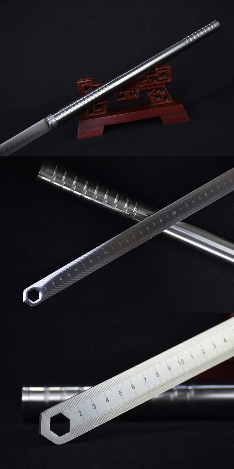 Heavy Duty Self Defense Ruler Linex Heavy Duty Ruler 30cm Stainless ...