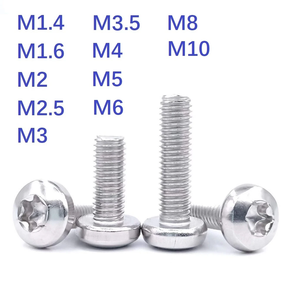 Torx M5 Stainless Steel Screws | Security Torx Screws M4 | Torx ...