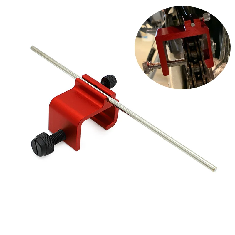 Metal-Heavy-Motorcycle-Chain-Adjusting-Alignment-Tool-Sprocket-MX-ATV ...