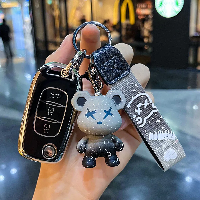 Praise-TPU-Car-Flip-Key-Case-Cover-For-Renault-Kwid-2023-Kadjar-Captur ...