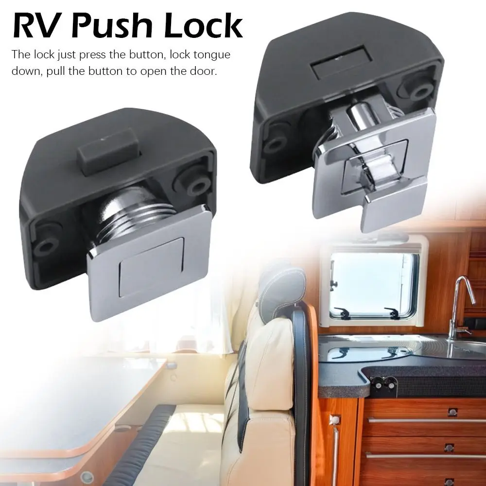 Camper-Car-Push-Lock-RV-Caravan-Boat-Home-Cabinet-Drawer-Latch-Button ...