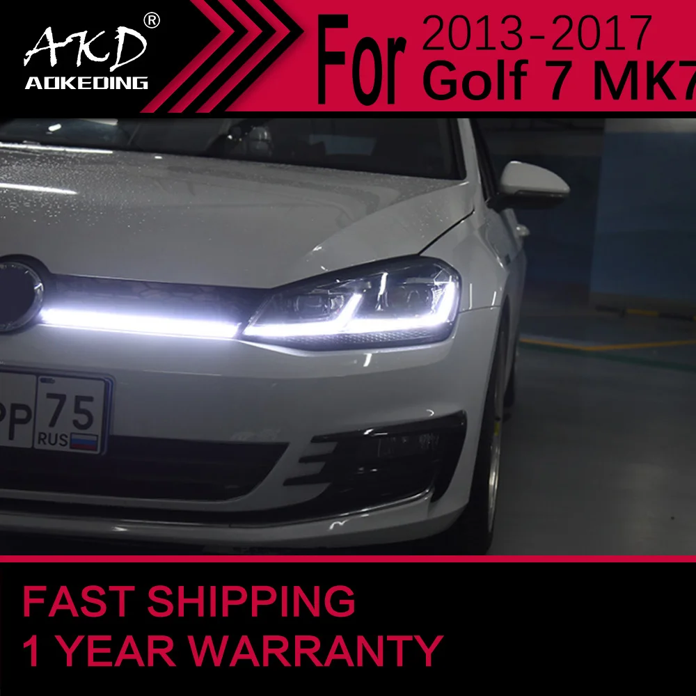 Car-Lights-for-VW-Golf-7-Headlight-2013-2017-MK7-Golf7-Head-Lamp-Drl ...