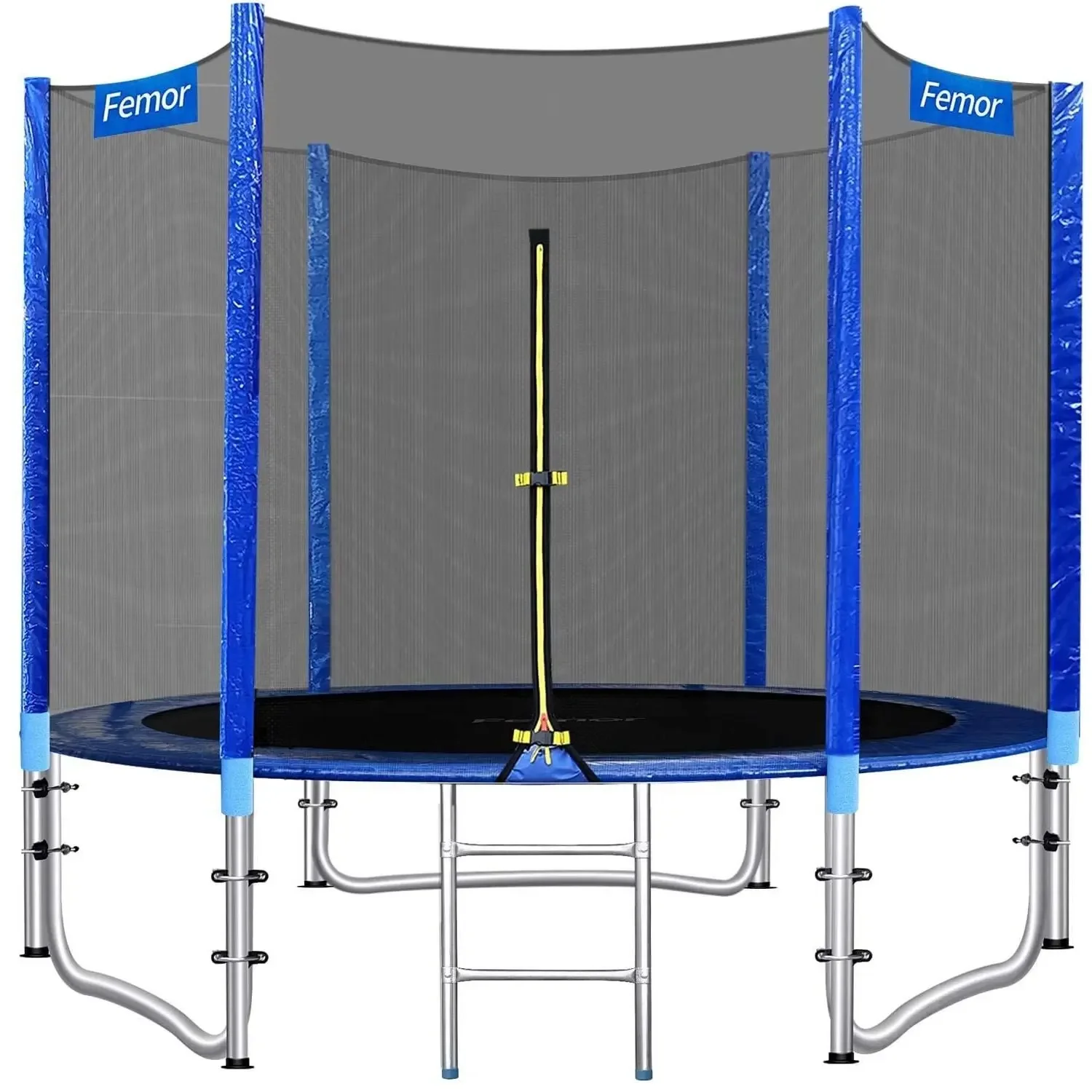 Trampoline-Set-with-Swing-244cm-305cm-Sports-Fitness-Trampolines-with ...