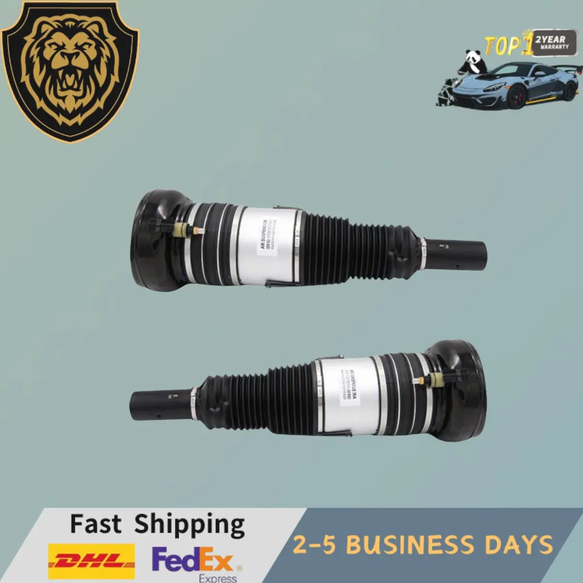 2X-Front-Left-Right-Air-Suspension-Shock-Struts-For-Audi-Q7-2016-2020 ...