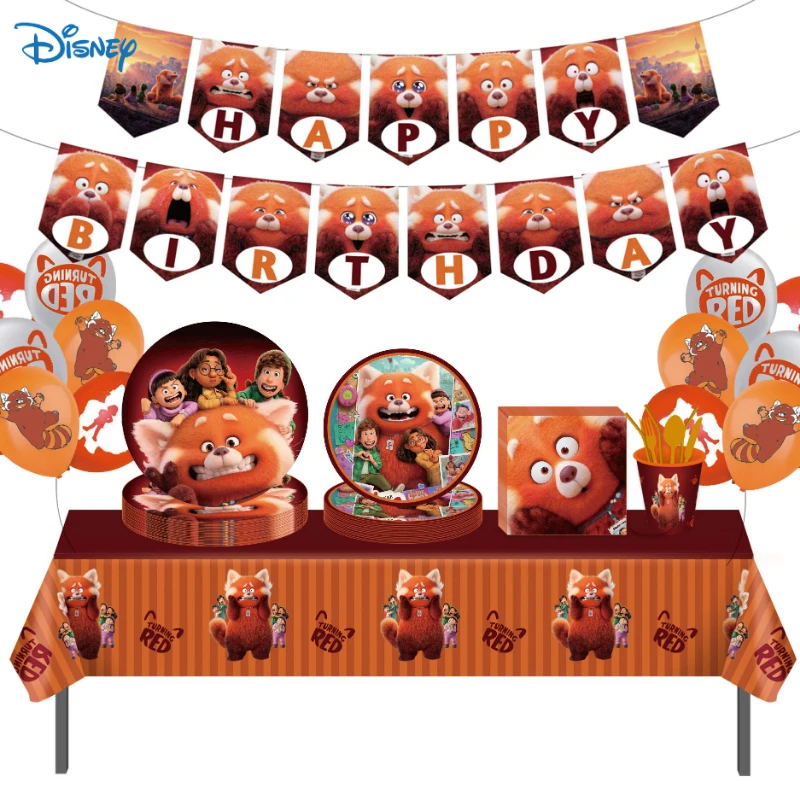 Disney-Turning-Red-Birthday-Supplies-Meilin-Figure-Balloons-Set-Theme ...