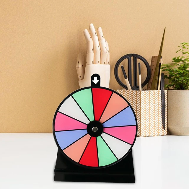 Prize Spinning Wheel Turntable Wheel Spinner Color Wheel Of🍳 Explore o ...
