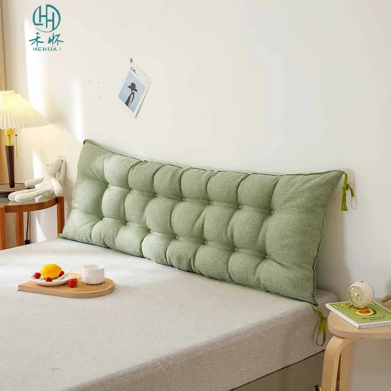 Rectangular-Headboard-Reading-Body-Pillow-Bedside-Lumbar-Chair-Reading ...