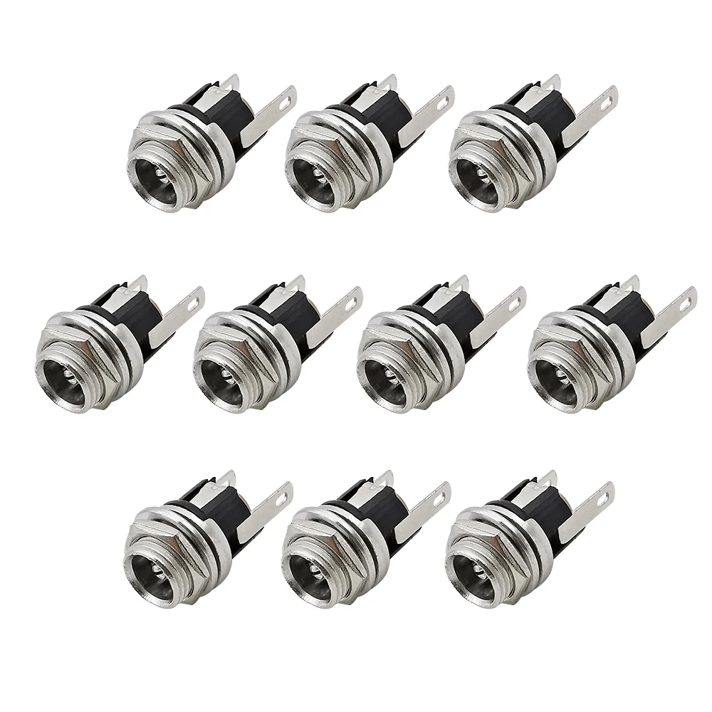 Dc-025m 5.5 X 2.1mm Dc Power Supply Socket Female Jack Panel Mount ...