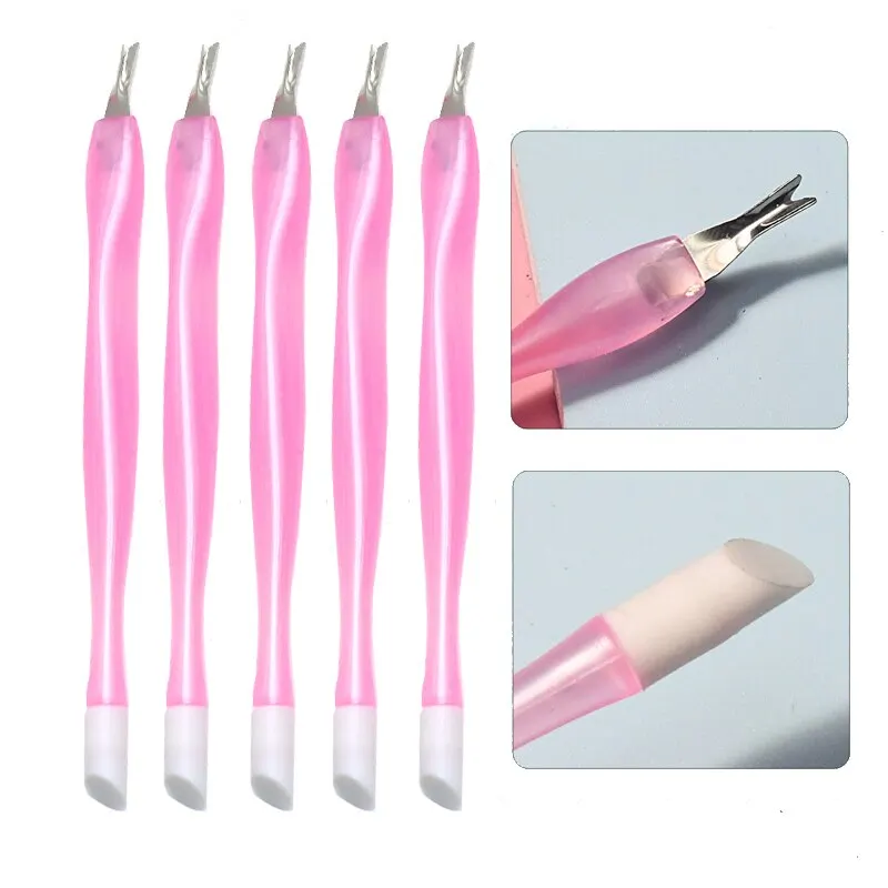 2-Ways-Manicure-Nail-Cuticle-UV-Gel-Polish-Pusher-Remover-Trimmer ...
