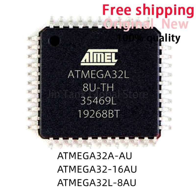 10piece-100-New-ATMEGA32-16AU-ATMEGA32L-8AU-ATMEGA32A-AU-ATMEGA32-16AU ...