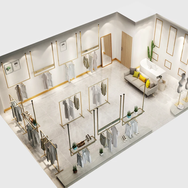 Retail Clothing Store Floor Plan