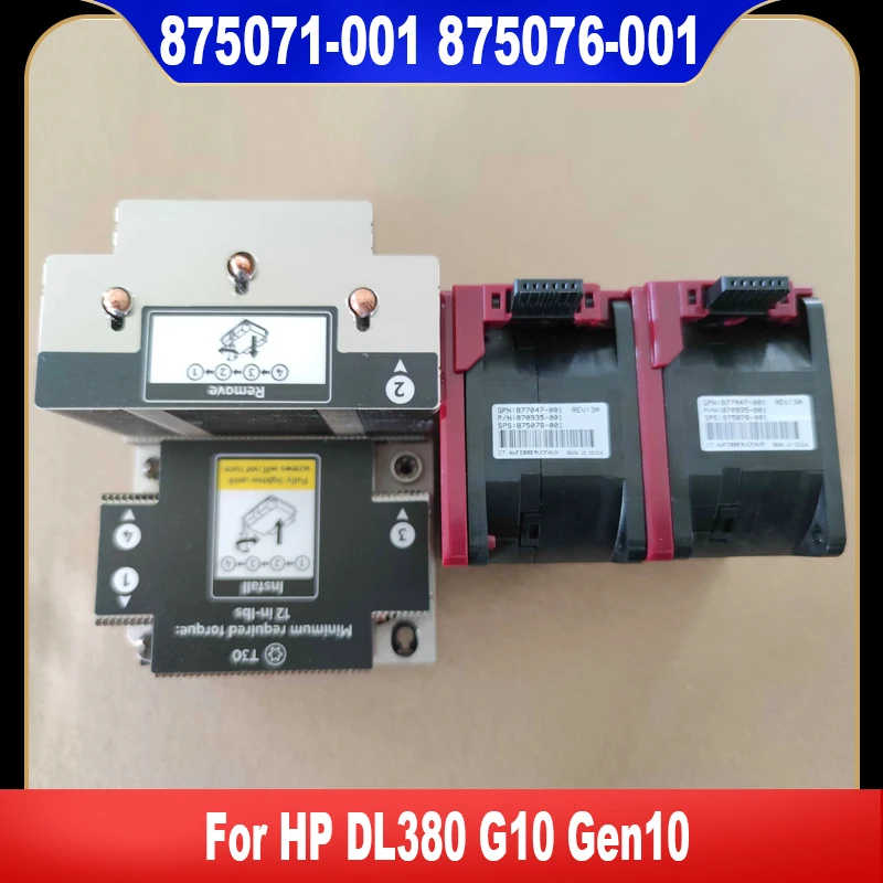 Original For HP DL380 G10 Gen10 Heatsink 875071-001 839275-001 873594 ...