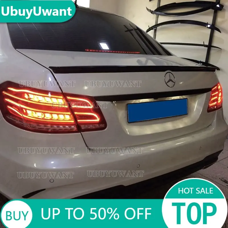 Spoiler For Benz W212 2008-2013 High Quality Abs Plastic Car Tail Wing ...
