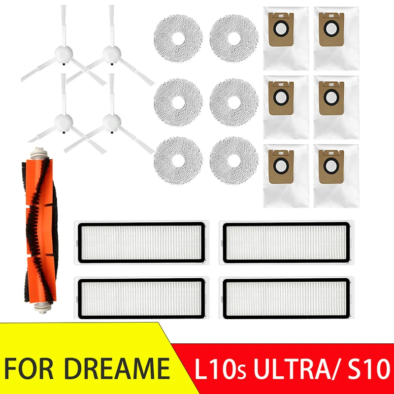 Replacement-Dust-Bags-Mop-Cloth-For-Dreame-Bot-L10s-Ultra-S10-S10-Pro ...