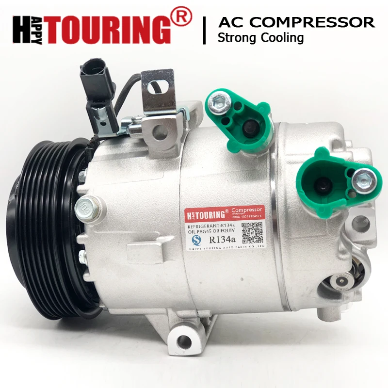 VS14 AC Compressor For Hyundai Elantra Kia Forte Soul 2014 2019 ...