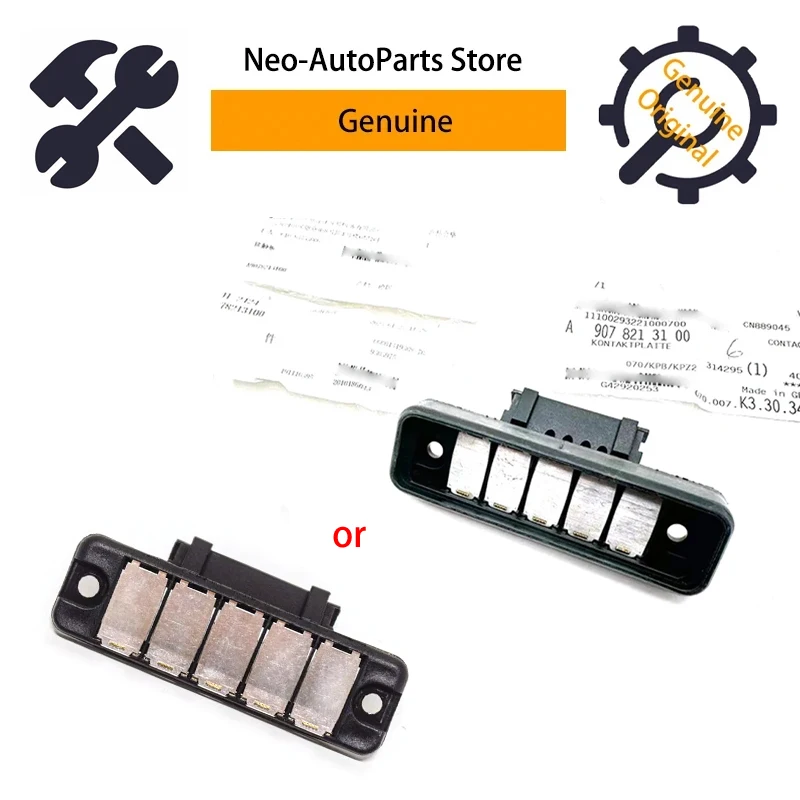 A9078213100-A6398200011-Genuine-Contact-Plate-Sliding-Door-For-Mercedes ...