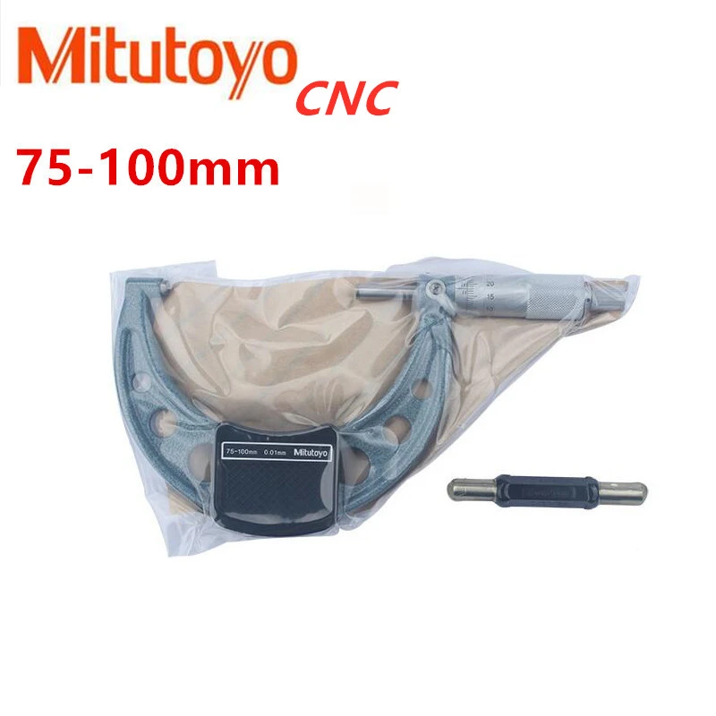 Mitutoyo Cnc Outside Micrometers 103-138 0-25mm 25-50mm 50-75mm 75 ...