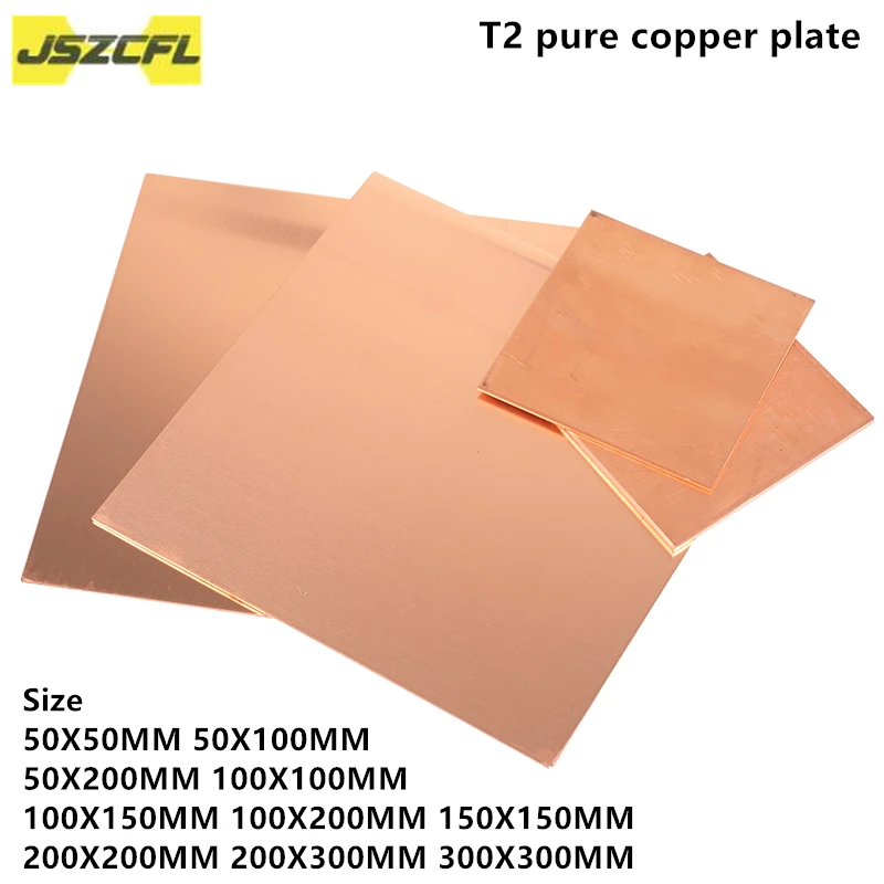 Customized-99-9-T2-pure-copper-plate-50x50-100x100-200x200-300x300MM ...