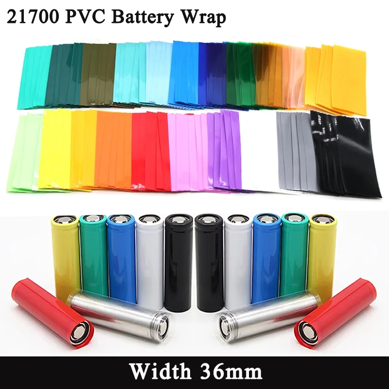 25-2000pcs-21700-PVC-Heat-Shrink-Tube-Lipo-Battery-Wrap-78x36mm-Precut ...