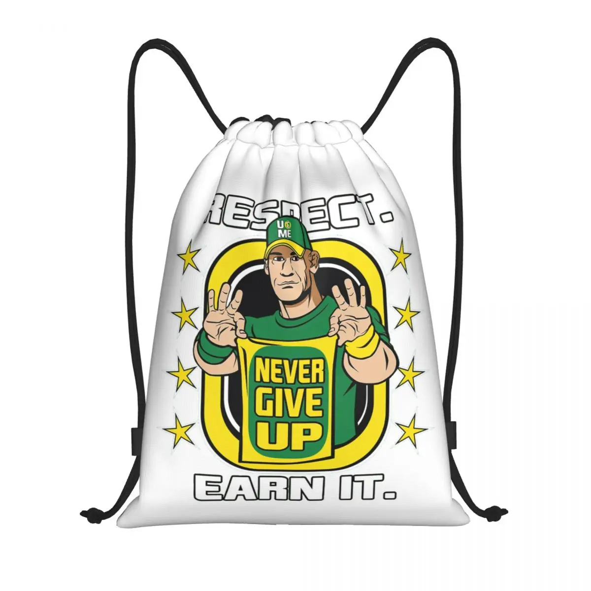 Custom-WWE-John-Cena-Drawstring-Backpack-Bags-Men-Women-Lightweight ...