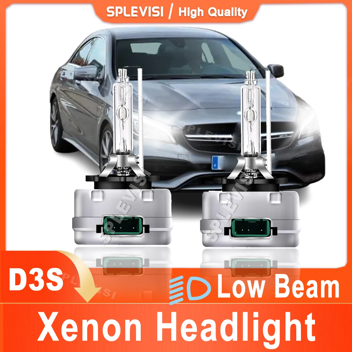 2x Car Light For Mercedes CLA C117 2013 2014 2015 2016 2017 2018 ...