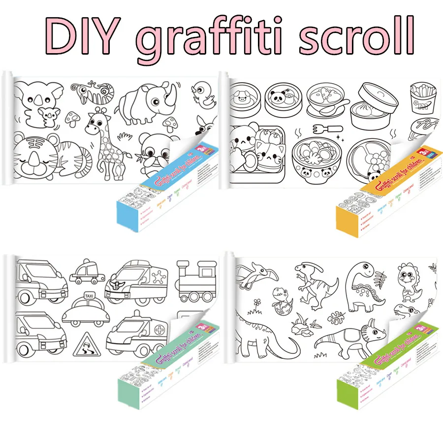Scroll Drawing Horizontal