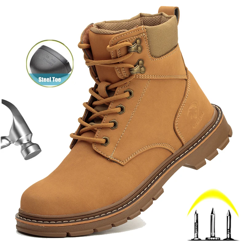 Waterproof-Safety-Shoes-Men-Work-Sneakers-Indestructible-Shoes-Puncture ...